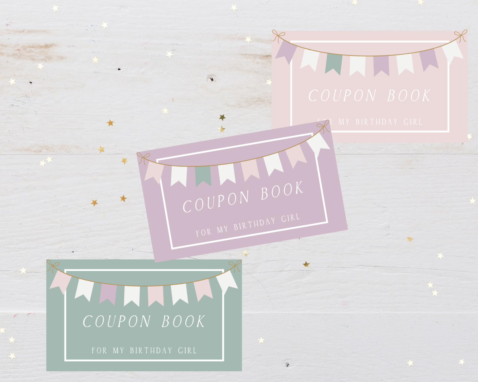 Birthday Coupons for Kids Printable by Dear Jane Paper