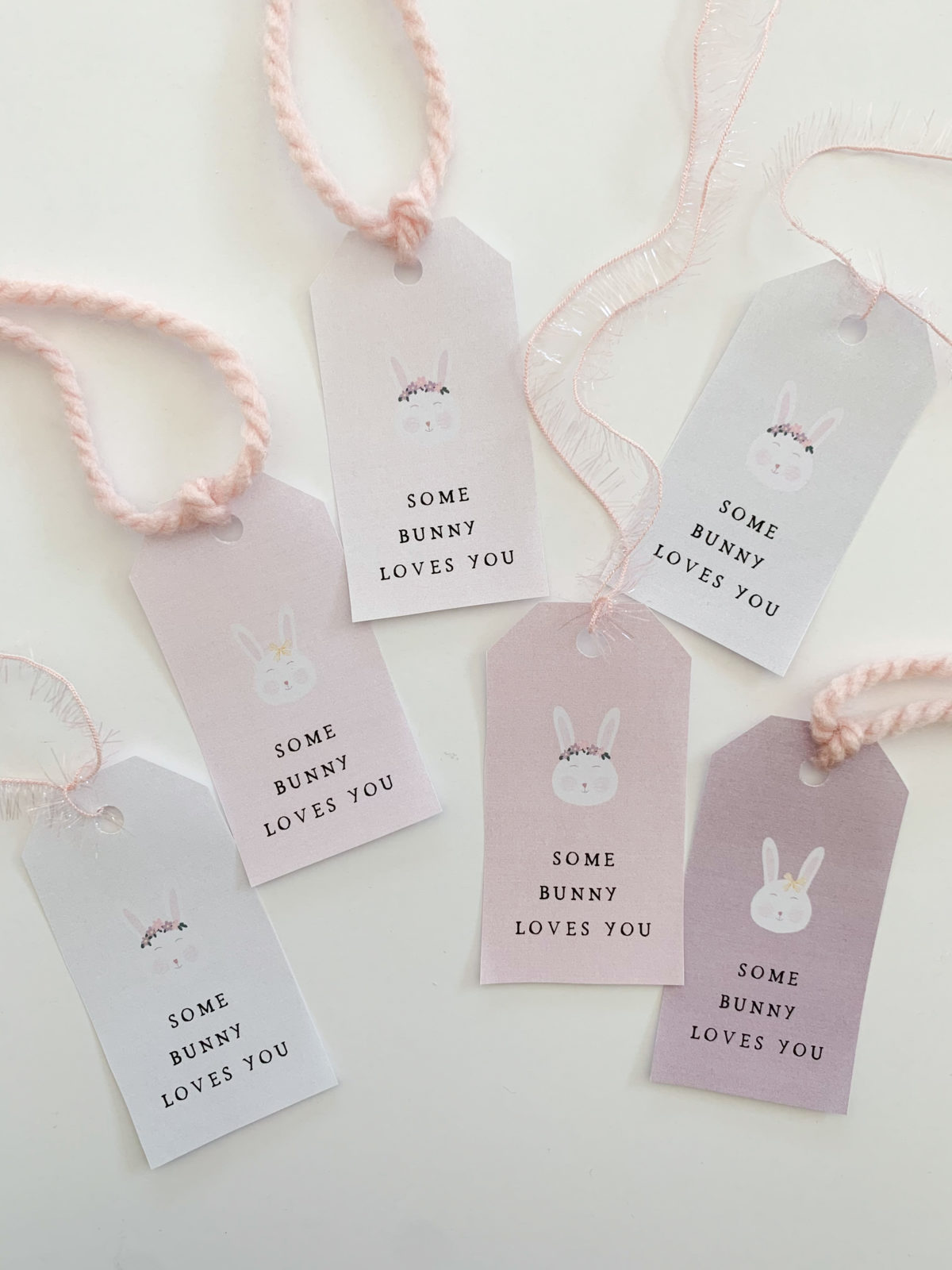 Free Easter Bunny Tags - dearjanepaper.com