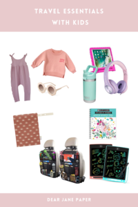 free printable family packing list + family travel essentials